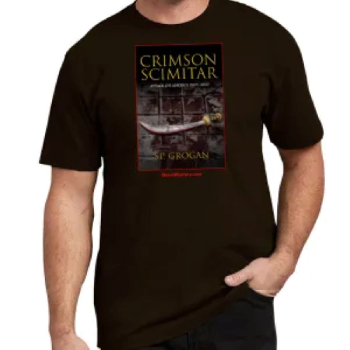 Crimson Scimitar t-shirt – Quest Mystery